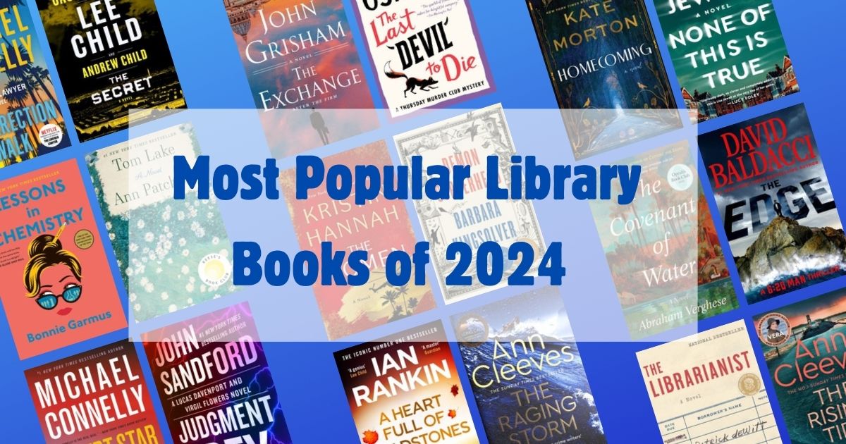 Most Popular Titles of 2024 Released! - Vancouver Island Regional Library